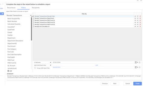 Smartgov Reports Schedule An Adhoc Report