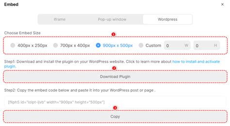 Embed a Flipbook - FlipHTML5