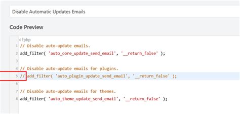 How To Disable Automatic Update Email Notification In WordPress