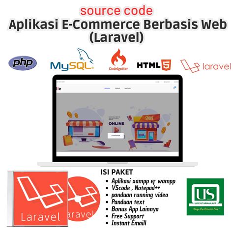 Jual Source Code Aplikasi E Commerce Berbasis Web Laravel Shopee