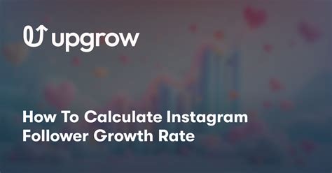 How To Calculate Instagram Follower Growth Rate