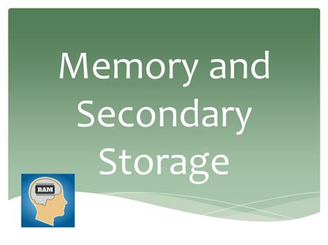 Aqa Gcse Computing Memory And Storage Teaching Resources