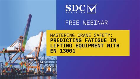 Mastering Crane Safety Predicting Fatigue In Lifting Equipment With En