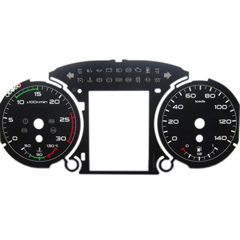 China Screen Printing Digital 038mm Dashboards Speedometer Auto