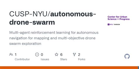 Github Cusp Nyuautonomous Drone Swarm Multi Agent Reinforcement