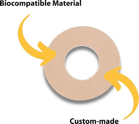 Diac Fixing Pavement For Freestyle Libre 2 20 Pieces Of Nude Diabetes Sensor Patches