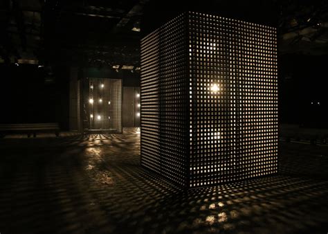 Cullen Projects Builds Perforated Boxes For Menwear Catwalk