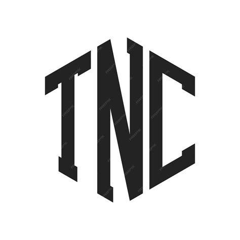 Premium Vector Tnc Logo Design Initial Letter Tnc Monogram Logo Using Hexagon Shape