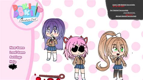 Doki Literature Club Start Creepy By Mikuhatsunefan12 On Deviantart