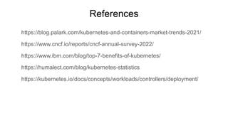 Kubernetes Basics Nodes Pods Containers Deployments Pdf Cloud Computing Internet