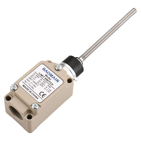 Baomain Limit Switch Wlnj Coil Spring Plunger Momentary 380v 10a Baomain