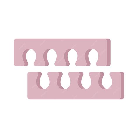 Premium Vector Toe Separator For Pedicure Tool For The Spa Salon