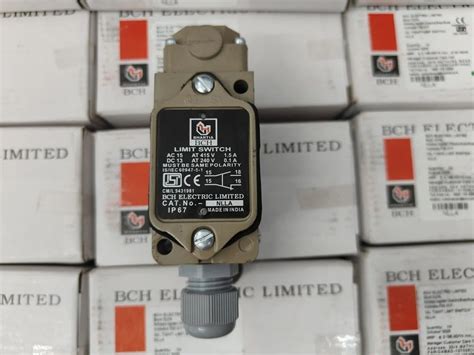 Bch Limit Switch Nll1 2no 2nc Screw Terminals At ₹ 1495 Piece In New