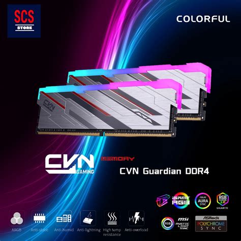 Colorful Cvn Guardian Ddr4 8g 3200mhz Desktop Gaming Ram Shopee Malaysia