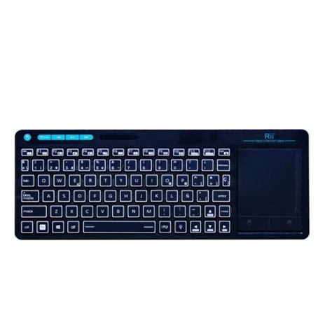 Keyboard Dual Backlit Touchpad Desordena