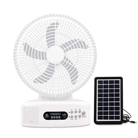 Rechargeable Fan With Bluetooth Speaker Ep