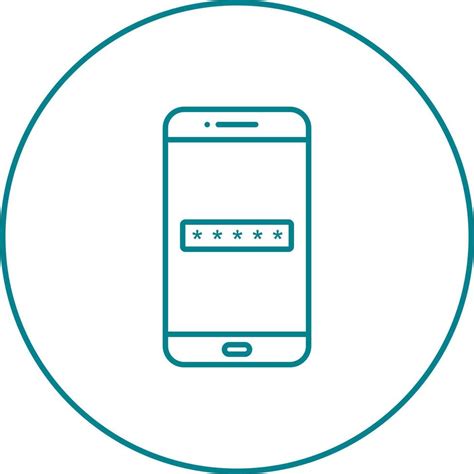 Unique Pass Code Vector Glyph Icon 16739713 Vector Art At Vecteezy