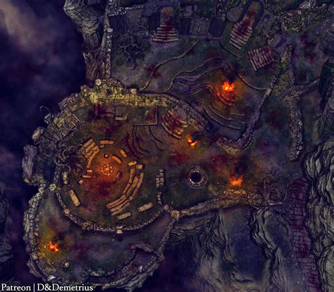 Firelink Shrine [40x35] 9 Variants Of Our First Dark Souls Series Map Danddemetrius