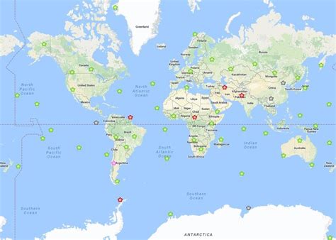 Status Of The Ims Infrasound Network In April 2017 Network Construction