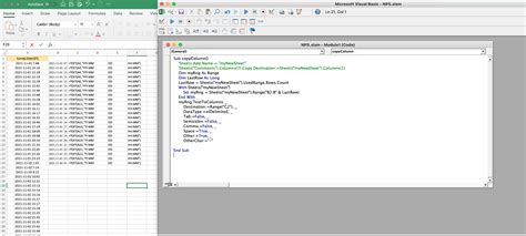 Excel Vba Data Not Splitting With Other Parameter Set To True