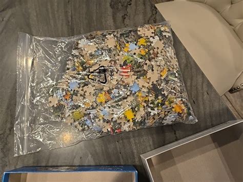 Charles Wysocki Catchin Bugs 1000 Pc Puzzle Used Bagged Buffalo Games