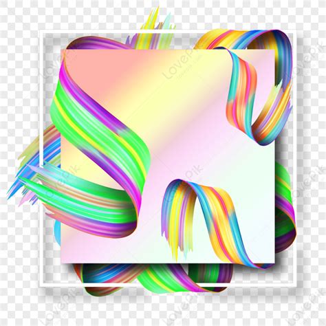 브러시 추상 텍스처 흰색 테두리 일러스트미술개념 Png 일러스트 무료 다운로드 Lovepik