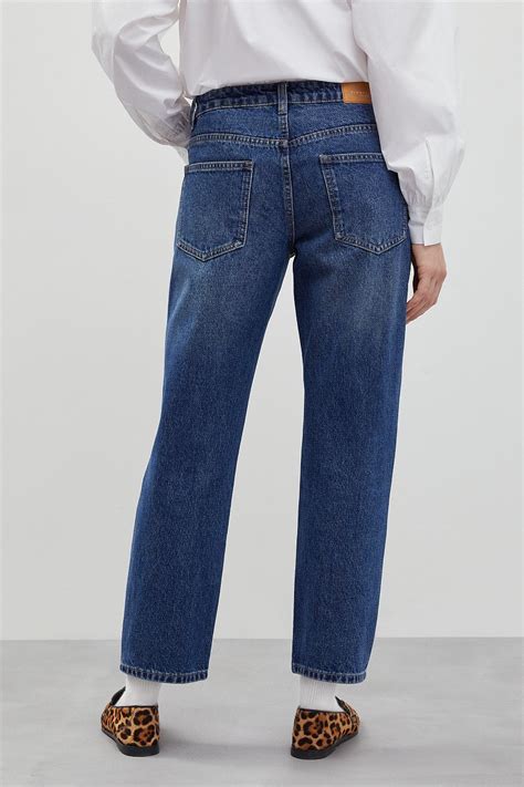 Джинсы женские regular fit, цвет Темно-cиний, артикул: FBD15005_583339 ...