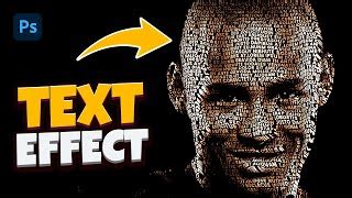 Text Portrait Effect Photoshop Tutorial Doovi
