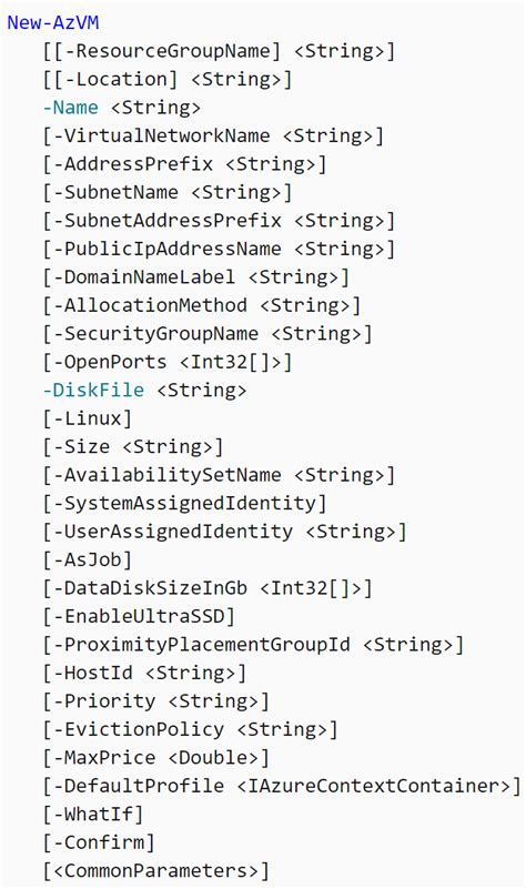 Jan David Narkiewicz Developer Azurepowershell Cmdlet Parameter