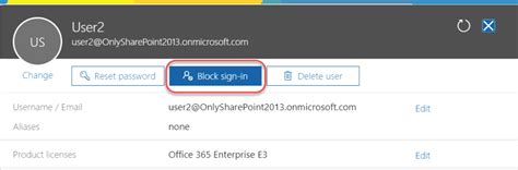 how to enable or disable user account in office 365 spguides