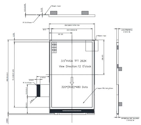 Tft Lcd 3 5 Inch Tft Modul 320 480 Mipi Rgb Mcu Ips Lcd Screen 3 5 Inch Lcd Display Buy Tft