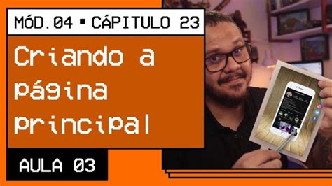 Geração Da Página Inicial Do Projeto Curso Em Vídeo Html5 E Css3