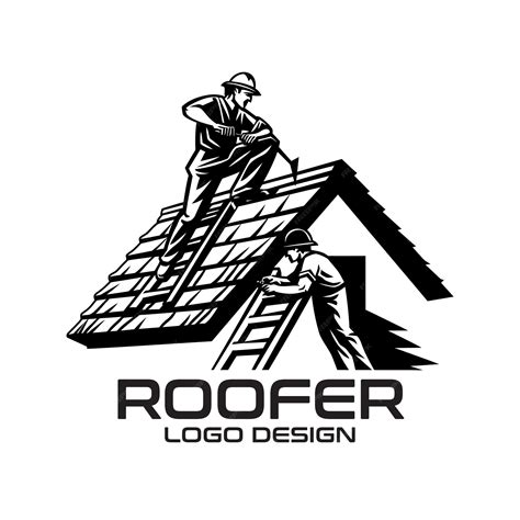 Premium Vector Roofer Vector Logo Design