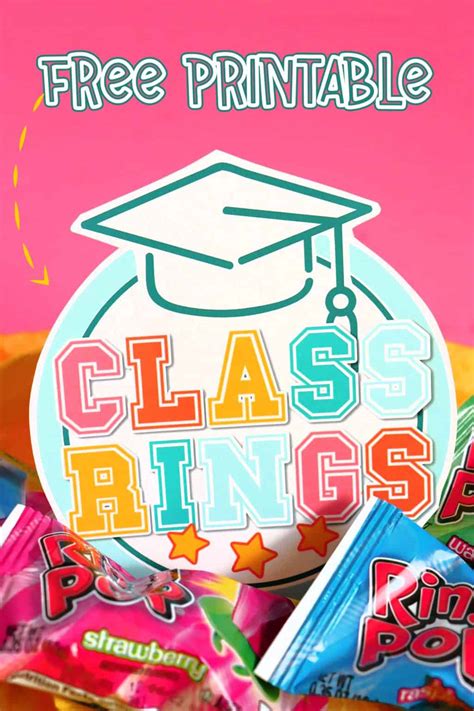 Class Ring Printable A Girl And A Glue Gun