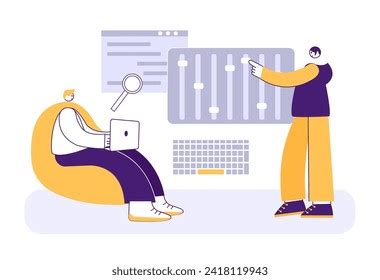 Software Testing Concept Development Programming Illustration Stock Vector Royalty Free