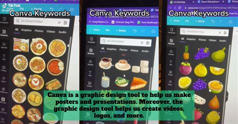 canva master shares keywords for interesting elements for editing