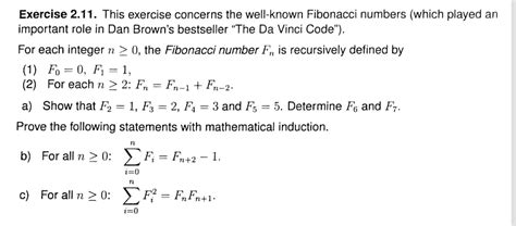 Solved Exercise This Exercise Concerns The Well Known Chegg