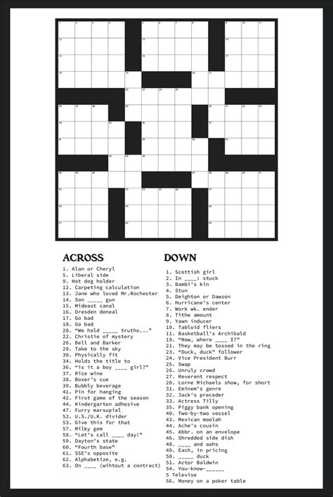 Printable Crossword Puzzles Word Search Printable We Love Printables