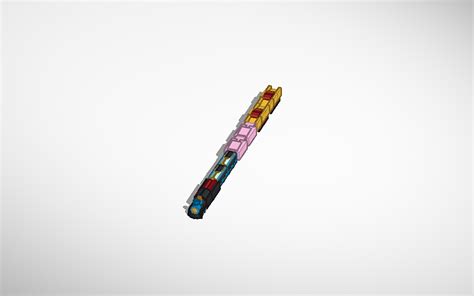 3d Design Choo Choo Bot 20 Alt Mode Tinkercad