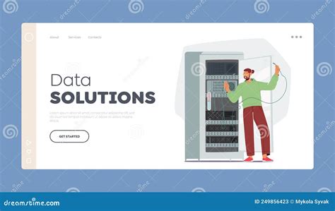 Computer Servicing Logo Design Template Sticker Icon Cartoon Vector 280204925