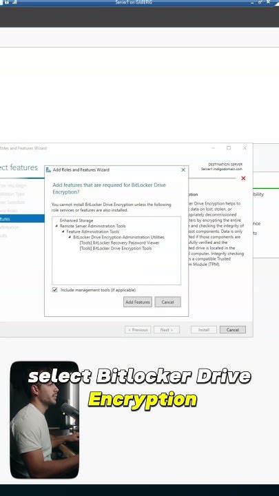 How To Install Bitlocker On Windows Server 2022 Windowsserver Youtube