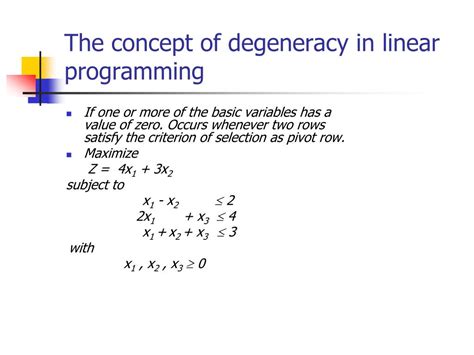 PPT - Problems in The Simplex Method PowerPoint Presentation, free download - ID:2745137