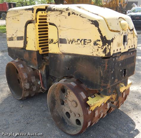 Wacker Rt Vibratory Trench Compactor In Muskogee Ok Item Gy9816 Sold