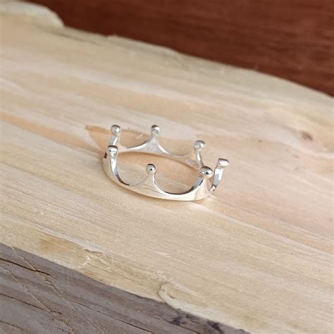 Crown Ring Etsy Uk
