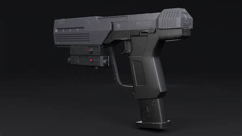3d Model M6c Halo Pistol Turbosquid 2078775
