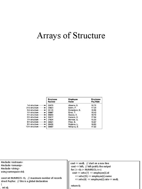 7 2 arrays of structures download free pdf integer computer