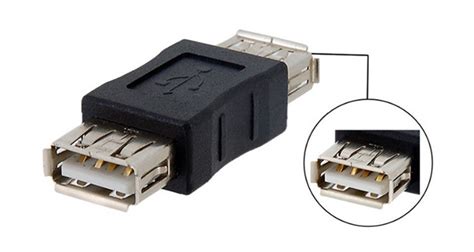Wholesale Usb Plug Female To Female Adapter Extension Connector