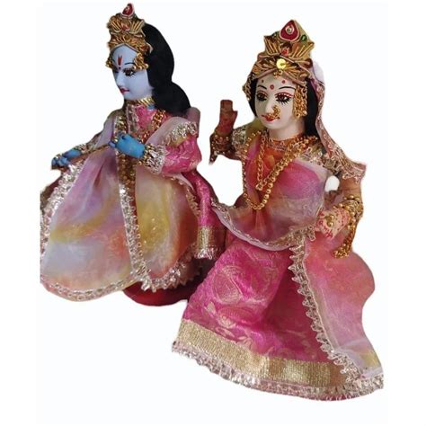 Cotton Fabric Navarathri Radha Krishna Doll Home At Best Price In Jaipur