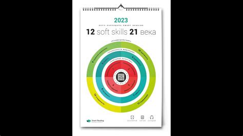 Календарь 2023 12 Soft Skills 21 века в инфографике Умный календарь Smart Reading Youtube
