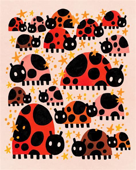 Ladybug Magic R Procreate